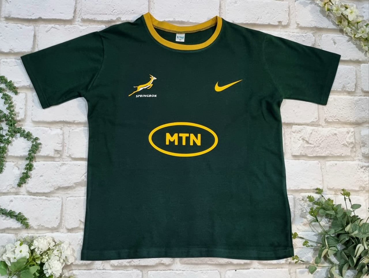 Springbok Adult T-Shirt – Klein MensieDingetjies